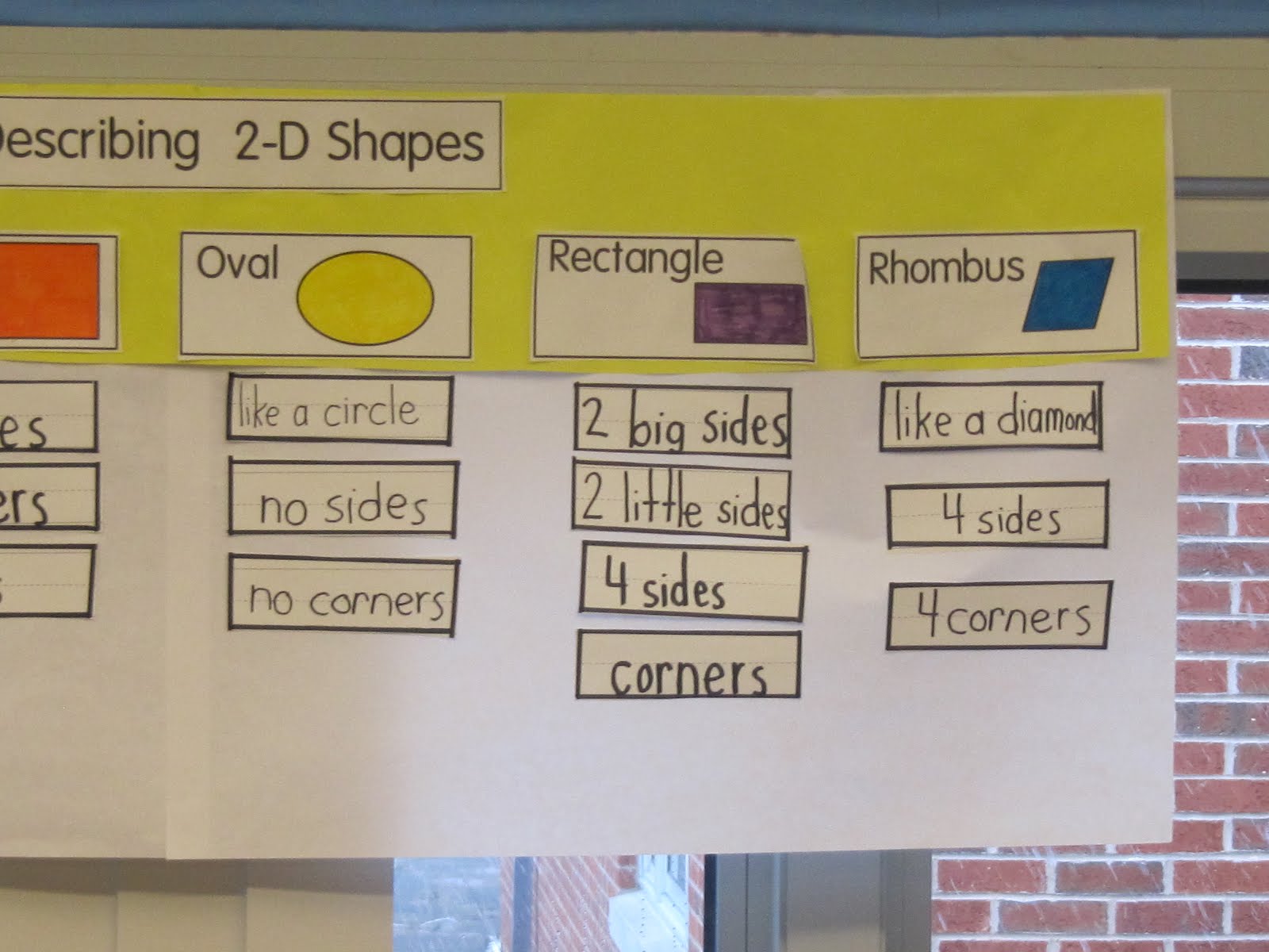 KC Kindergarten Times: Learning About Shapes