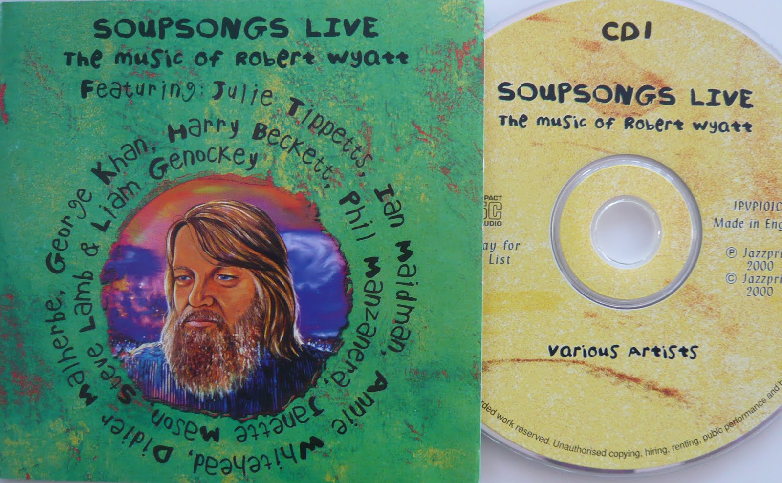 ROBERT WYATT AND STUFF: Robert Wyatt - Covers and Tributes