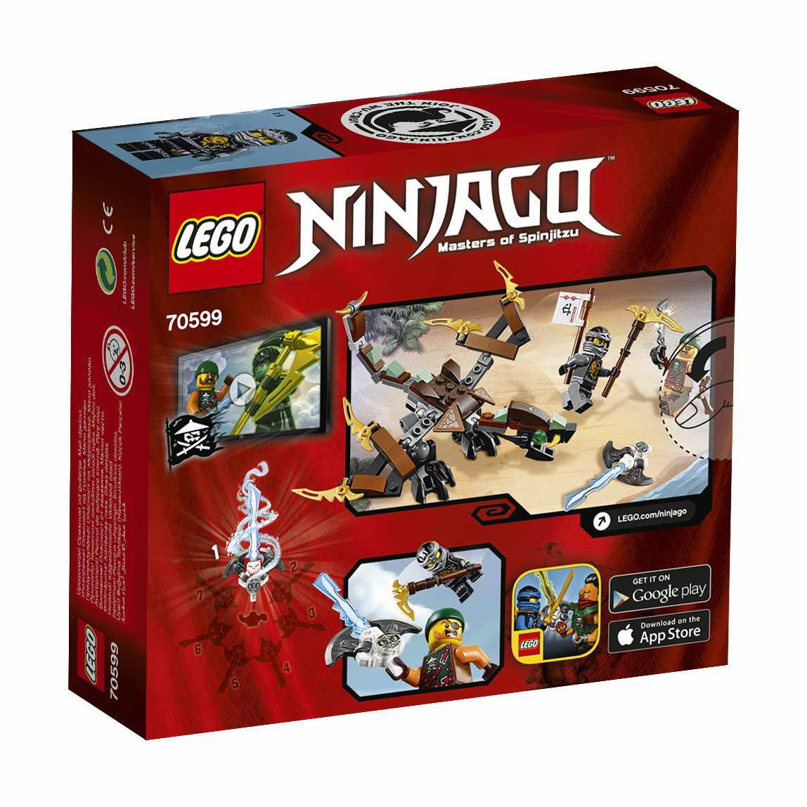 LEGO gosSIP: 231215 LEGO 70599 Cole's Dragon box art and picture