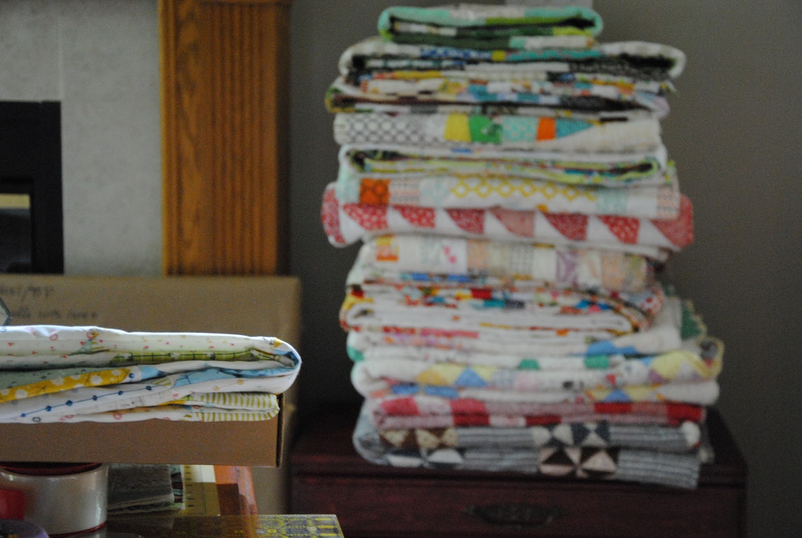 1/4" mark: Daily. patchwork. stitch