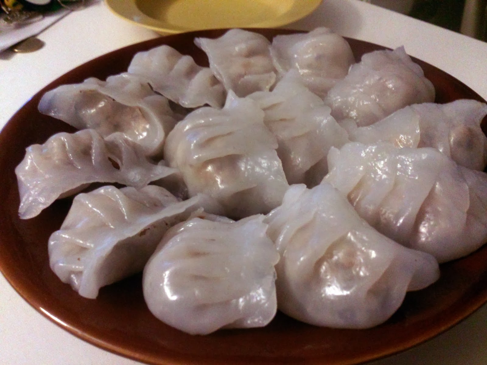 Cooking with Frog: Fan Guo: Chinese dumplings (Chinese dumplings folding)