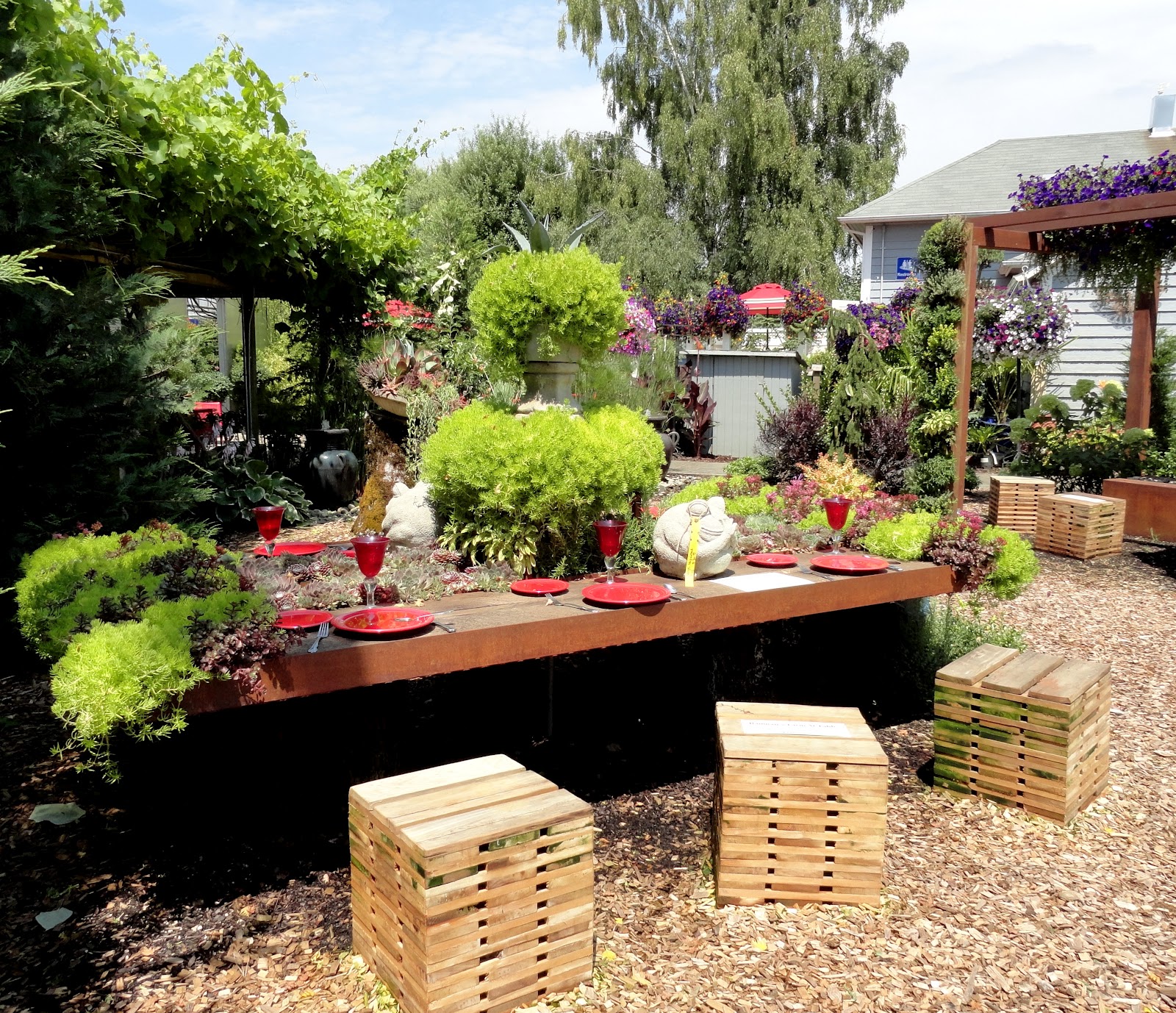 danger garden: Bauman Farms goes a little Flora Grubb