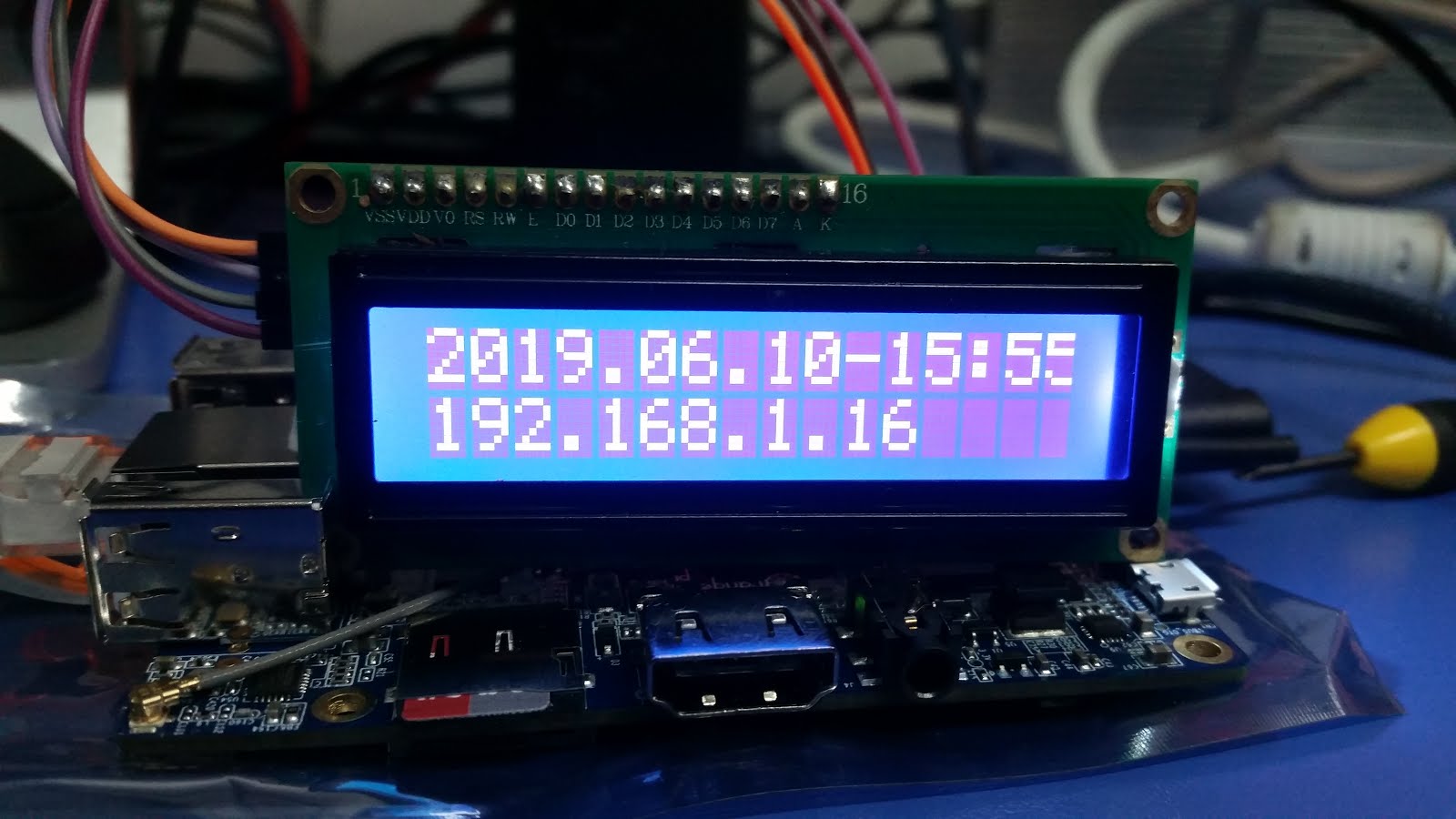 Orange Pi: ORANGE PI 2x16 LCD
