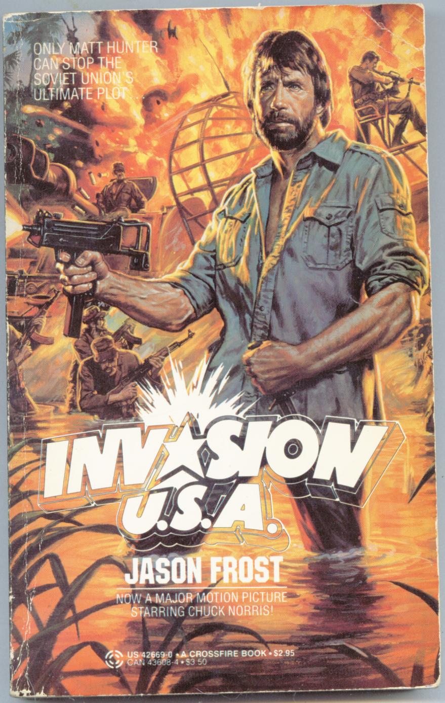 Bloody Pit of Rod: INVASION USA (1985) novelized!