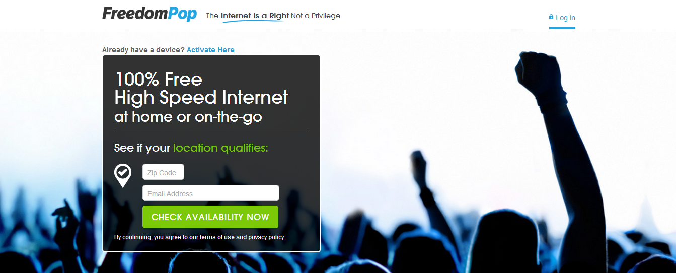 Chart Nine: FreedomPop - free internet?