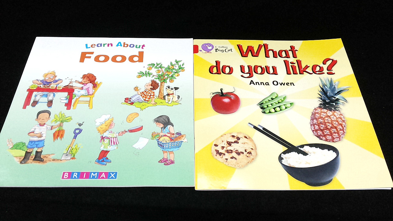 Kid Books Blog: 58.Learn About Food / What do you like?