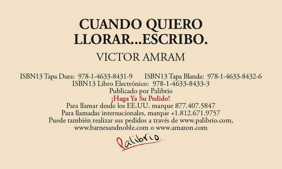 PUBLICACIONES DE VICTOR AMRAM