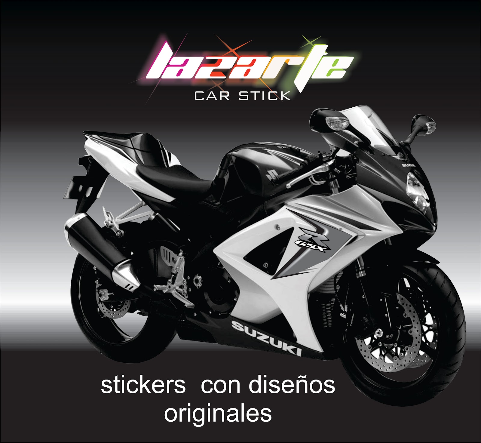 Fotos de stickers para motos - Imagui