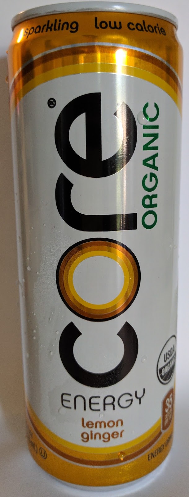 Caffeine King: Core Lemon Ginger Energy Drink Review