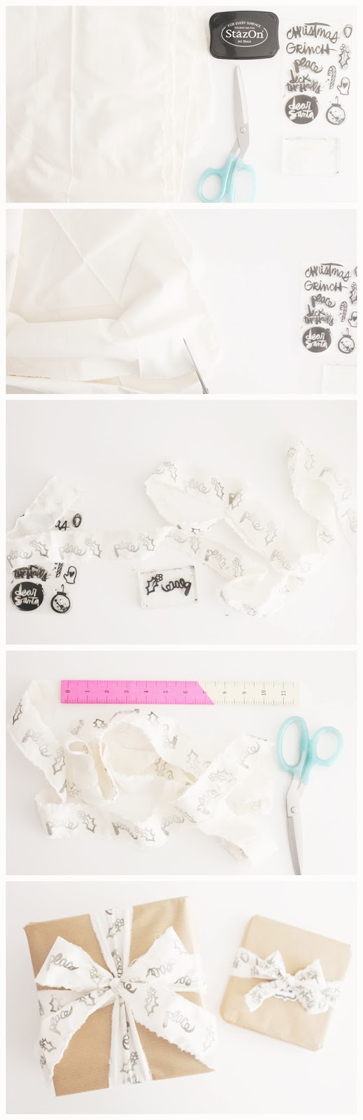 shanna noel: The One With Custom Muslin Ribbon