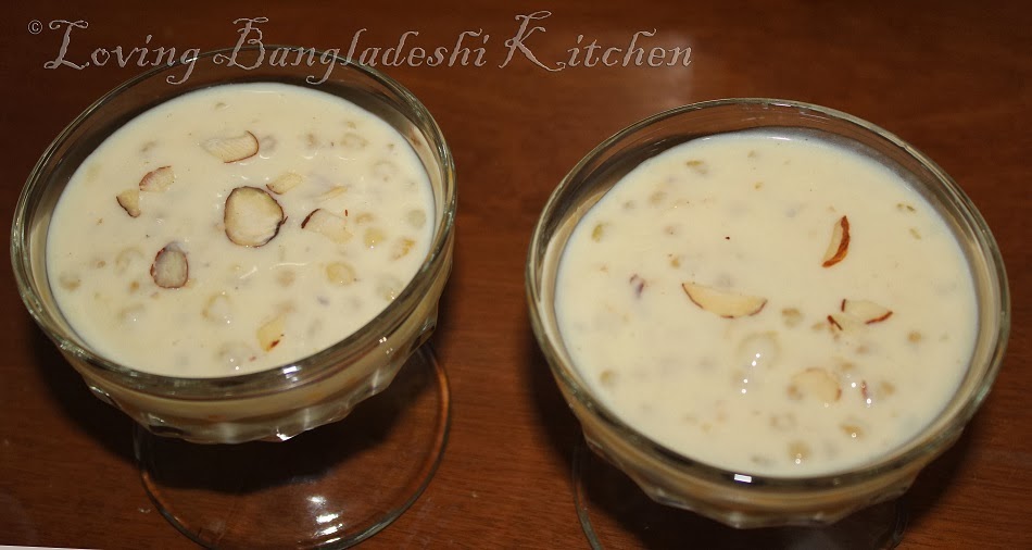 Loving Bangladeshi Kitchen(রান্নাঘর): Sabudana Payesh (সাবুদানার পায়েস)