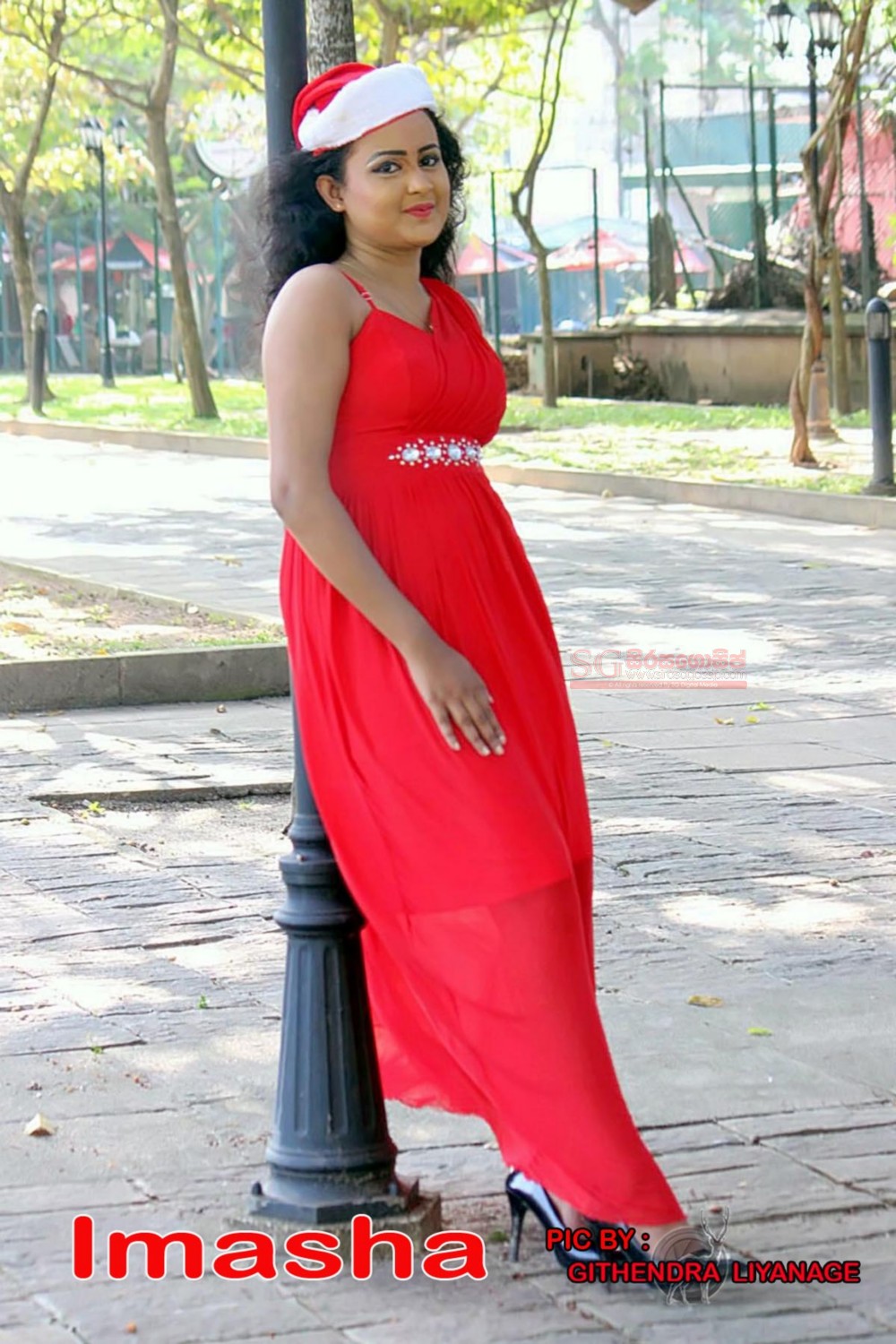 Imasha's Christmas Photoshoot