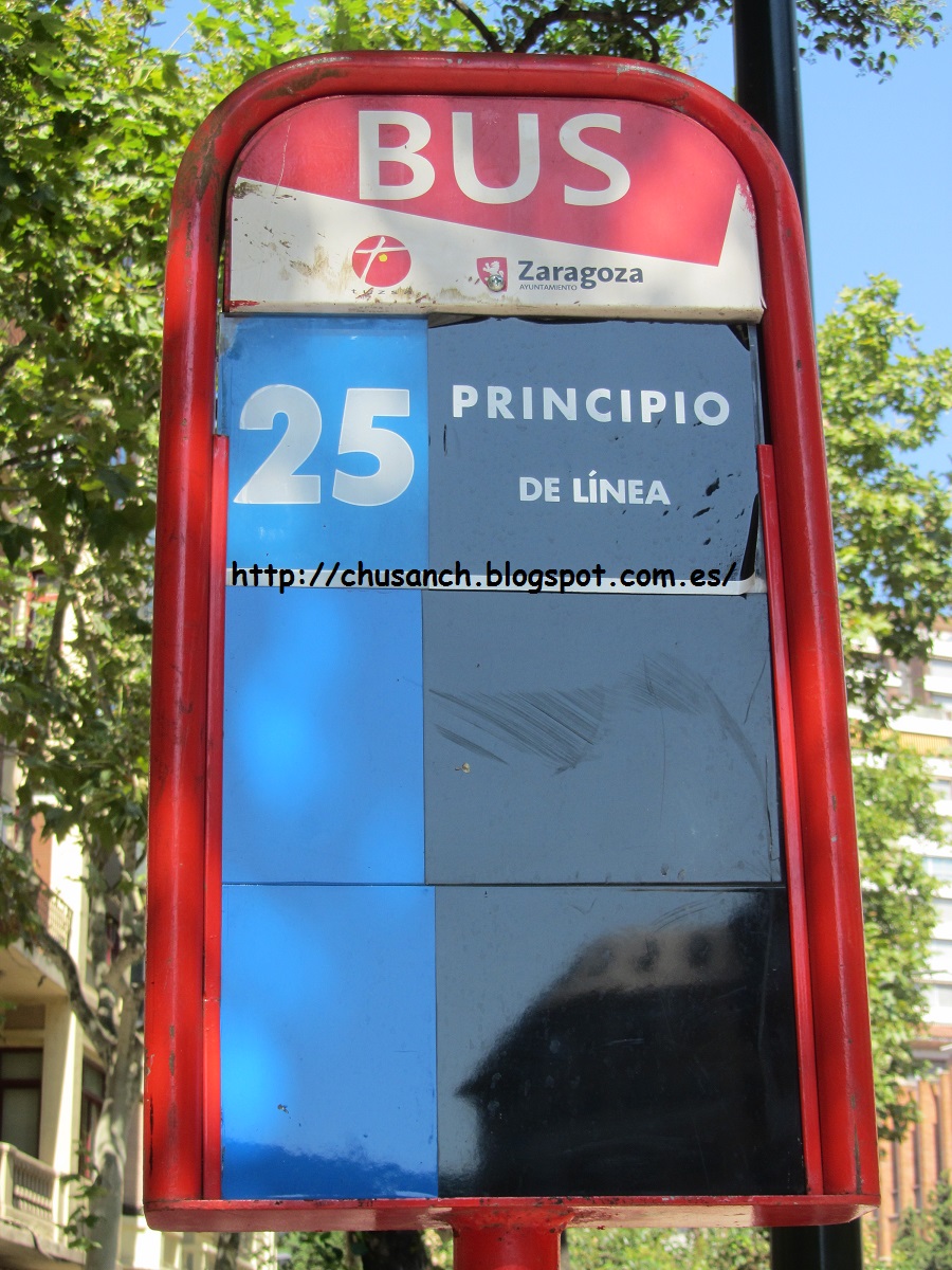 TRANSPORTE PÚBLICO EN ZARAGOZA: ¿DÓNDE TERMINA EL 25 EN ZARAGOZA?