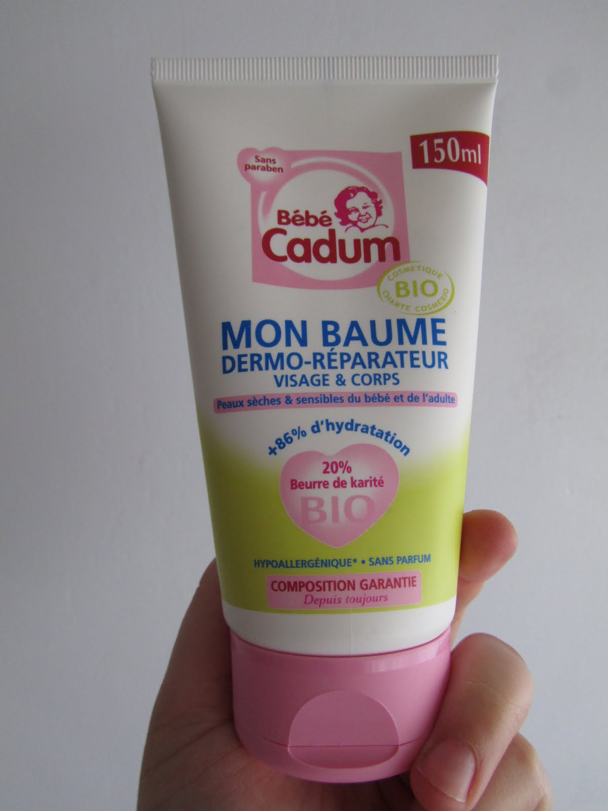 Cadum version Bio - TOP-PRODUITS-BEBE