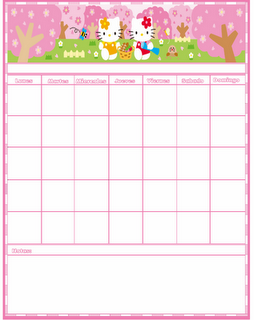 ♫♥ Gyaru y kawaii blog ♥♫: Horarios de hello kitty!