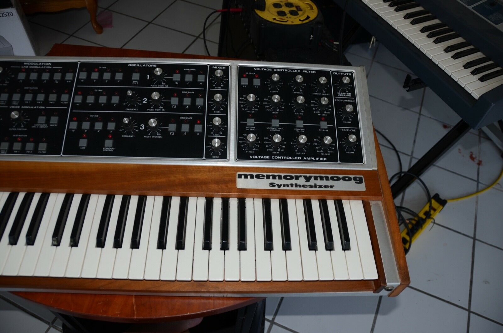 MATRIXSYNTH: MOOG MEMORYMOOG with Kenton MIDI SN 1900