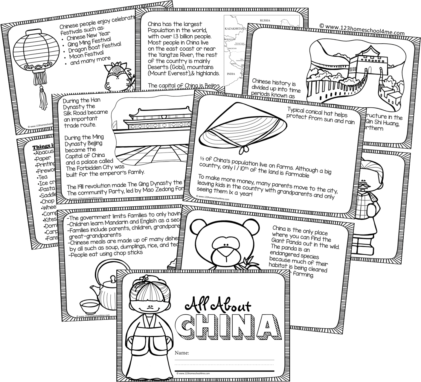 Facts About China Book for Kids