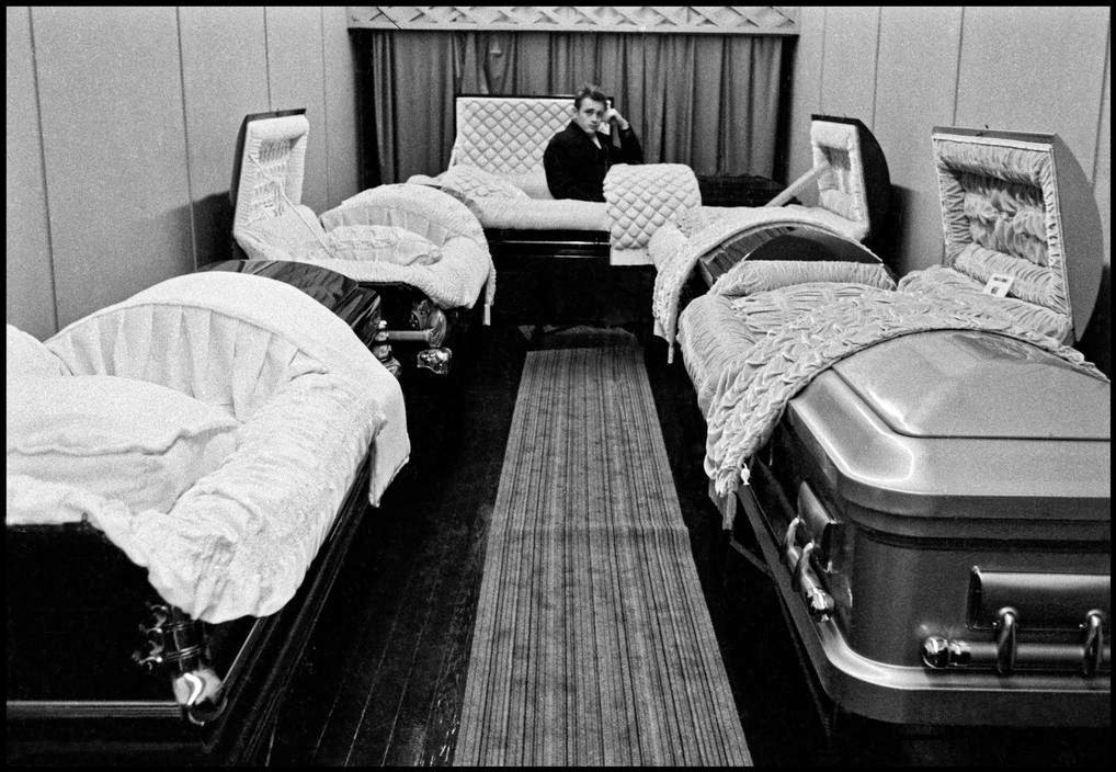 DECAYING HOLLYWOOD MANSIONS: James Dean Encoffined, Fairmount, Indiana ...