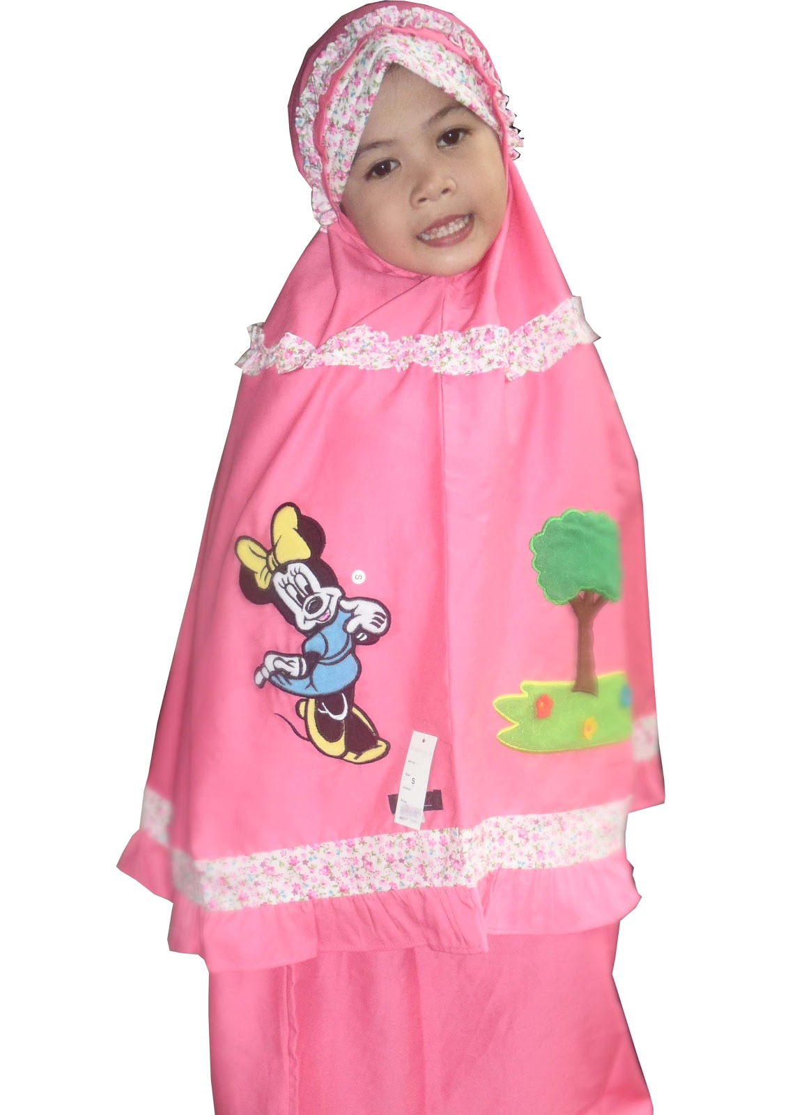 Mukena Anak Motif Minimouse Pink : Toko Perlengkapan Sholat Anak Unik ...