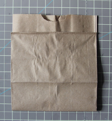 Four Wise Guys: Paper Bag Pocket Tutorial