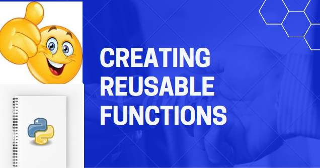 Creating A Reusable Function American Python