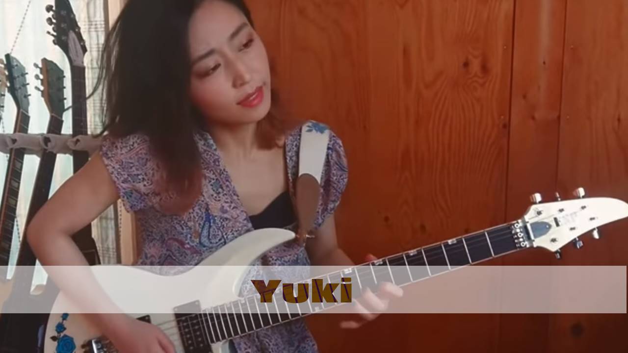 Yuki: Guitar solo from D_Drive vol.2