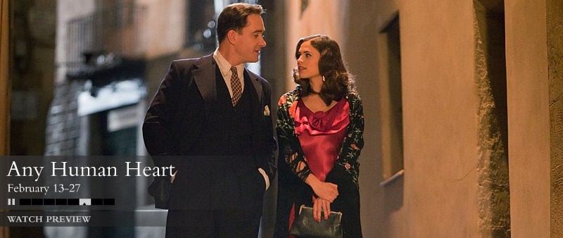 'Any Human Heart' production stills featuring Matthew Macfadyen and Tom ...