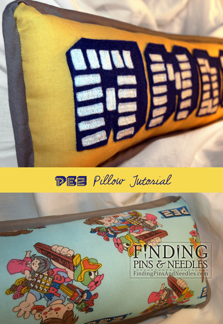 PEZ Pillow Tutorial