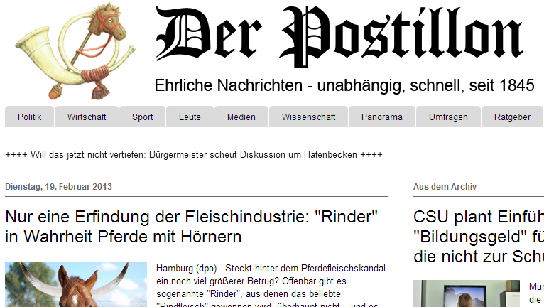 Thomas Mach: Warum ist der Postillon so erfolgreich?