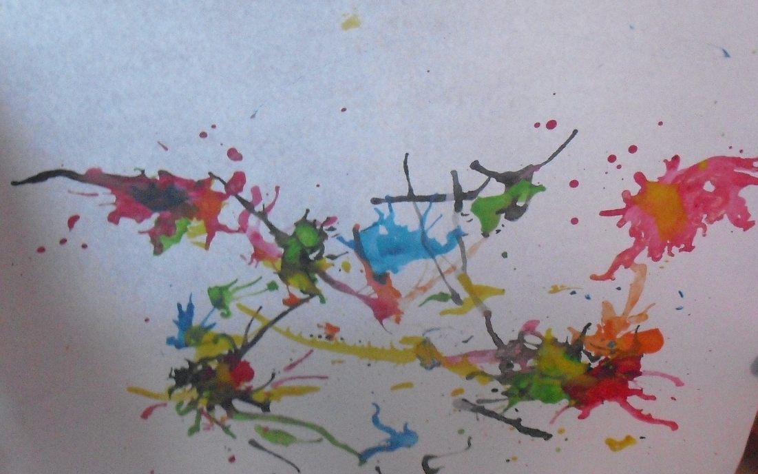 Kreasi Seni Budaya: Kreasi Gambar Expresi dengan Tiupan