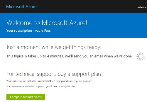 Activa tu Azure Pass ~ Comunidad ITPros-DC