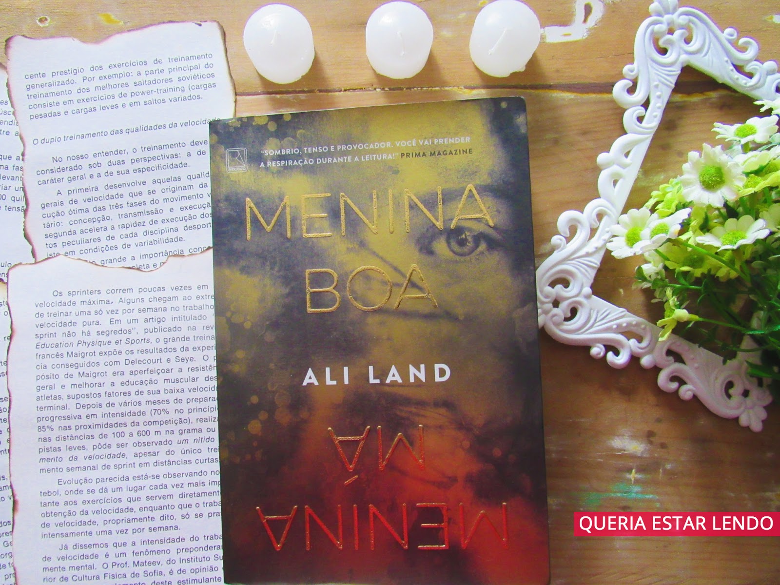 Resenha: Menina Boa Menina Má - Ali Land - Queria Estar Lendo