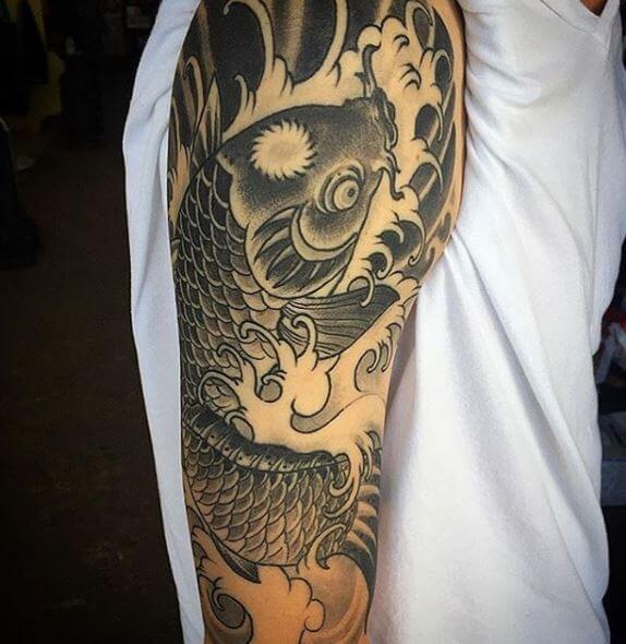 55+ Best Koi Fish Tattoos Designs & Meanings (2019) | Tattoo Ideas 2020