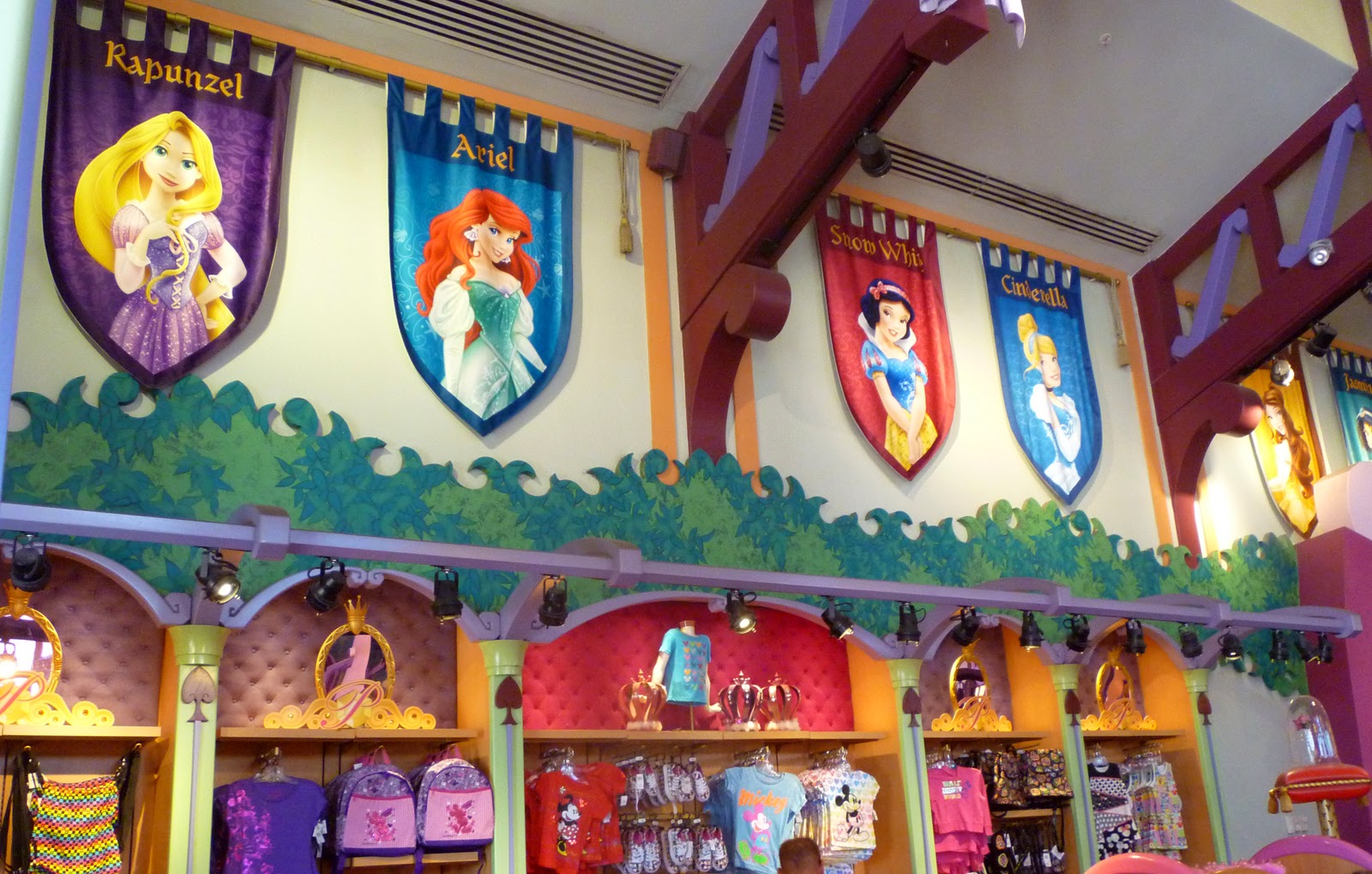 Filmic Light - Snow White Archive: 'World of Disney' Store Banners
