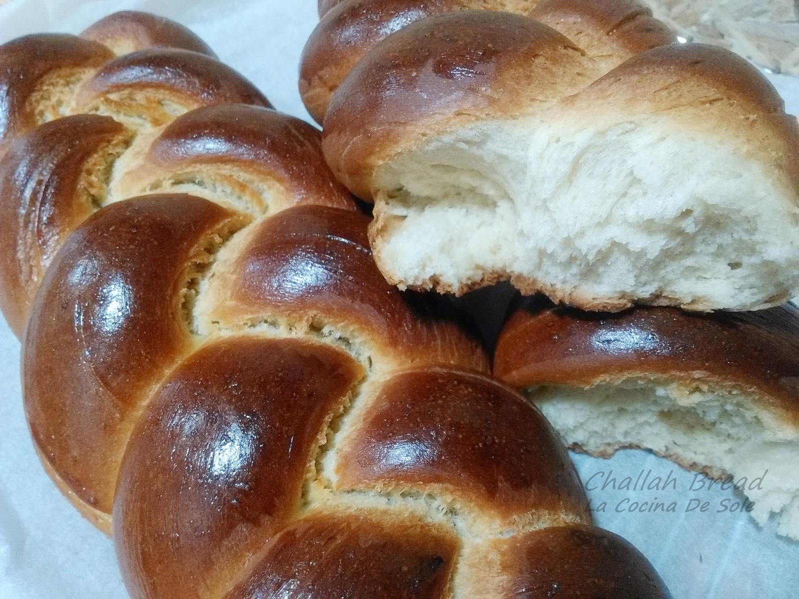 La Cocina De Sole: CHALLAH BREAD (Pan judio)