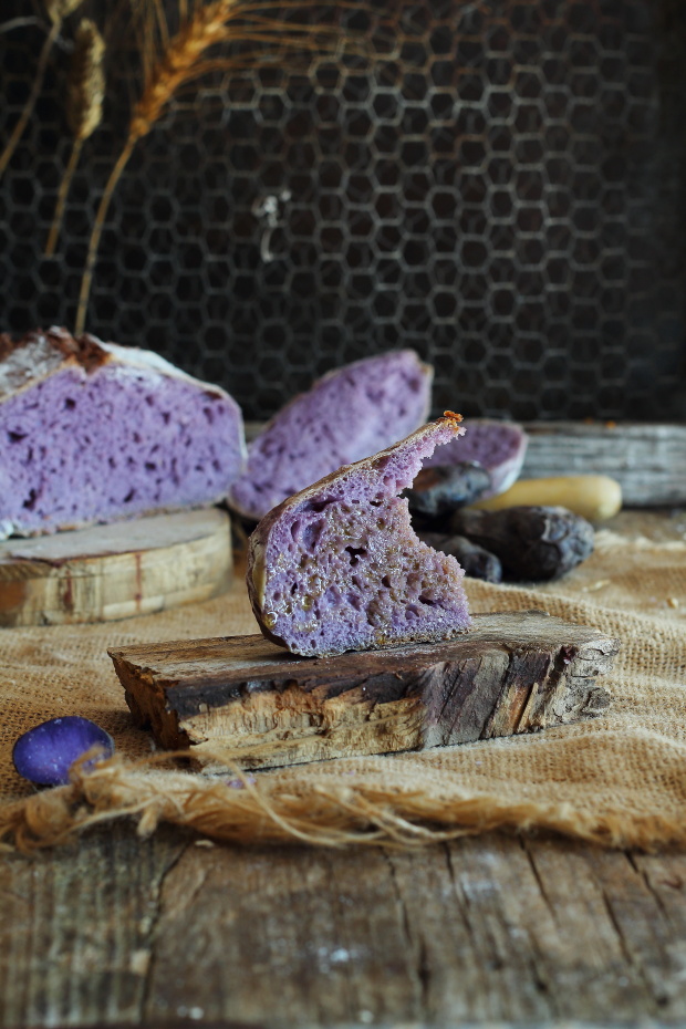 Pan de patata violeta - Mi Gran Diversión