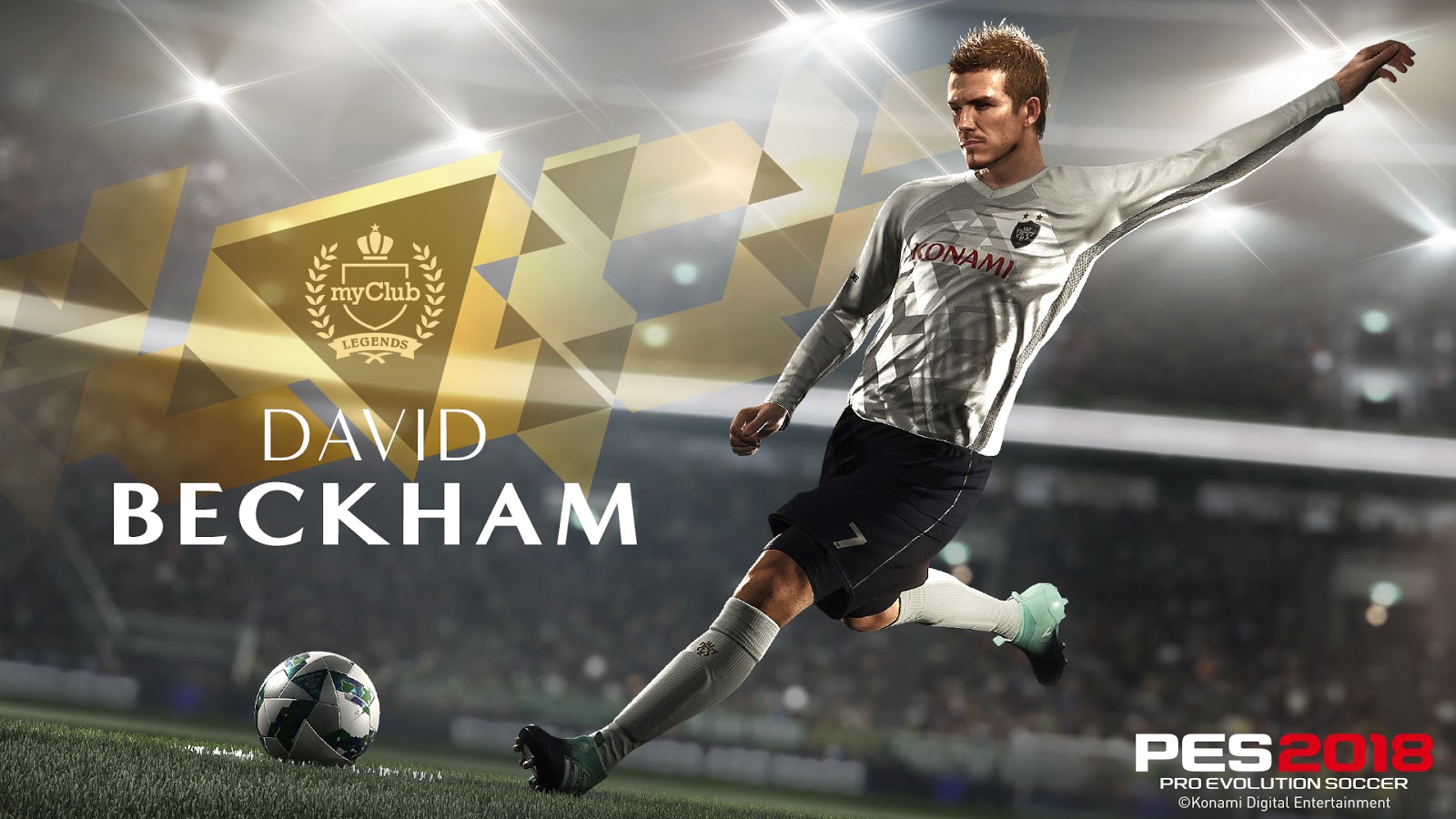 TEKNOLOJİ GURMESİ: David Beckham, PES 2018'de!