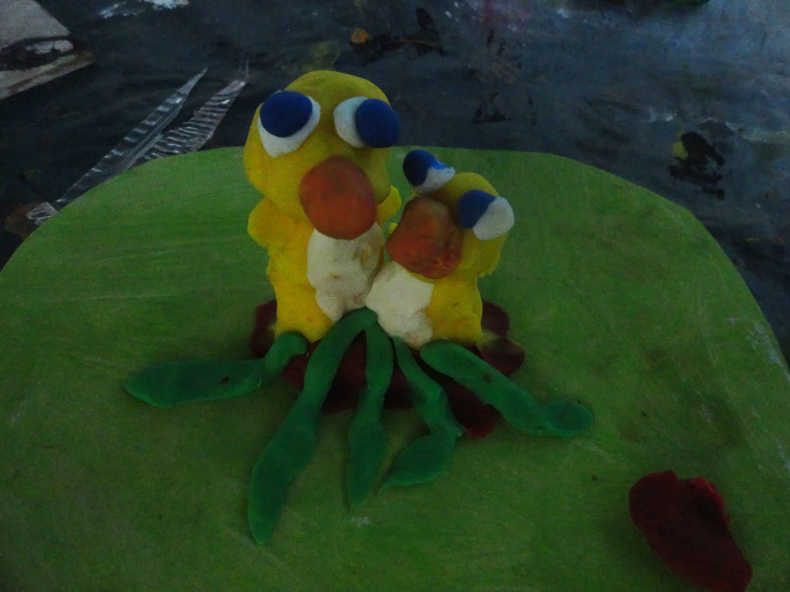 TALLER DE ARTE PARA NIÑOS: Trabajos con plastilina