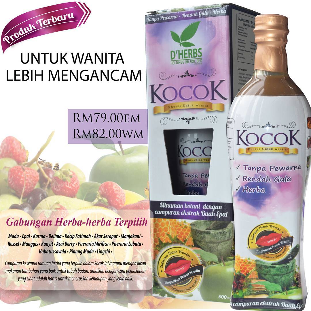 JUS KOCOK D'HERBS | BEAUTY KIOSK