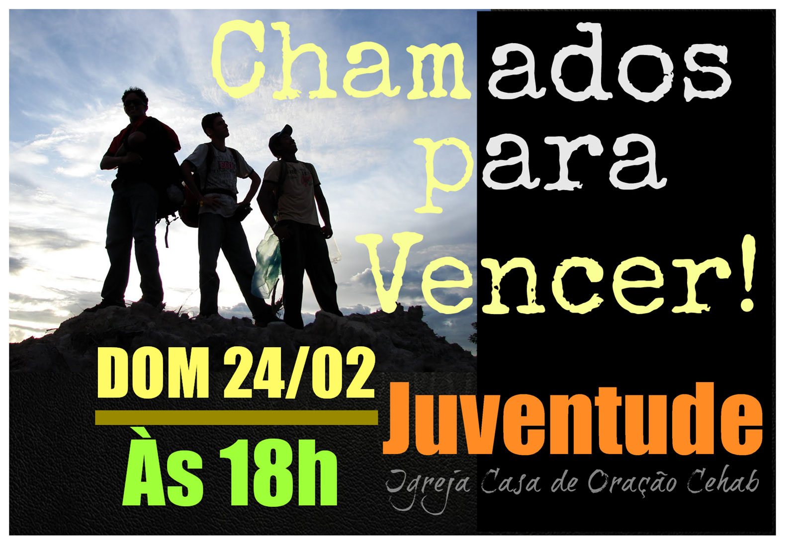 Juventude Icec Chamados Para Vencer Igreja Casa De OraÇÃo Cehab