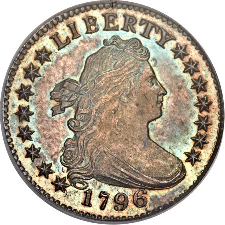 Finest known JR-1 variety 1796 dime sold for $881250 | Lunaticg Coin