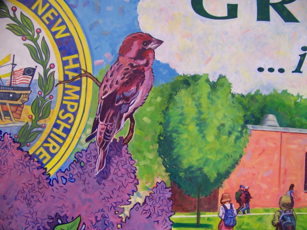 Cameron Bennett's Murals: Green Acres Elementary School Mural ...