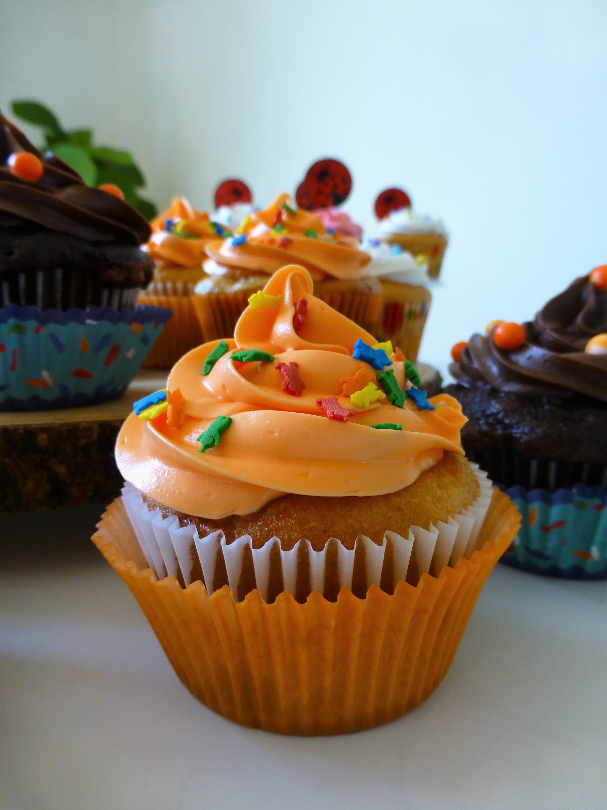 CakeSophia: Colorful muffins