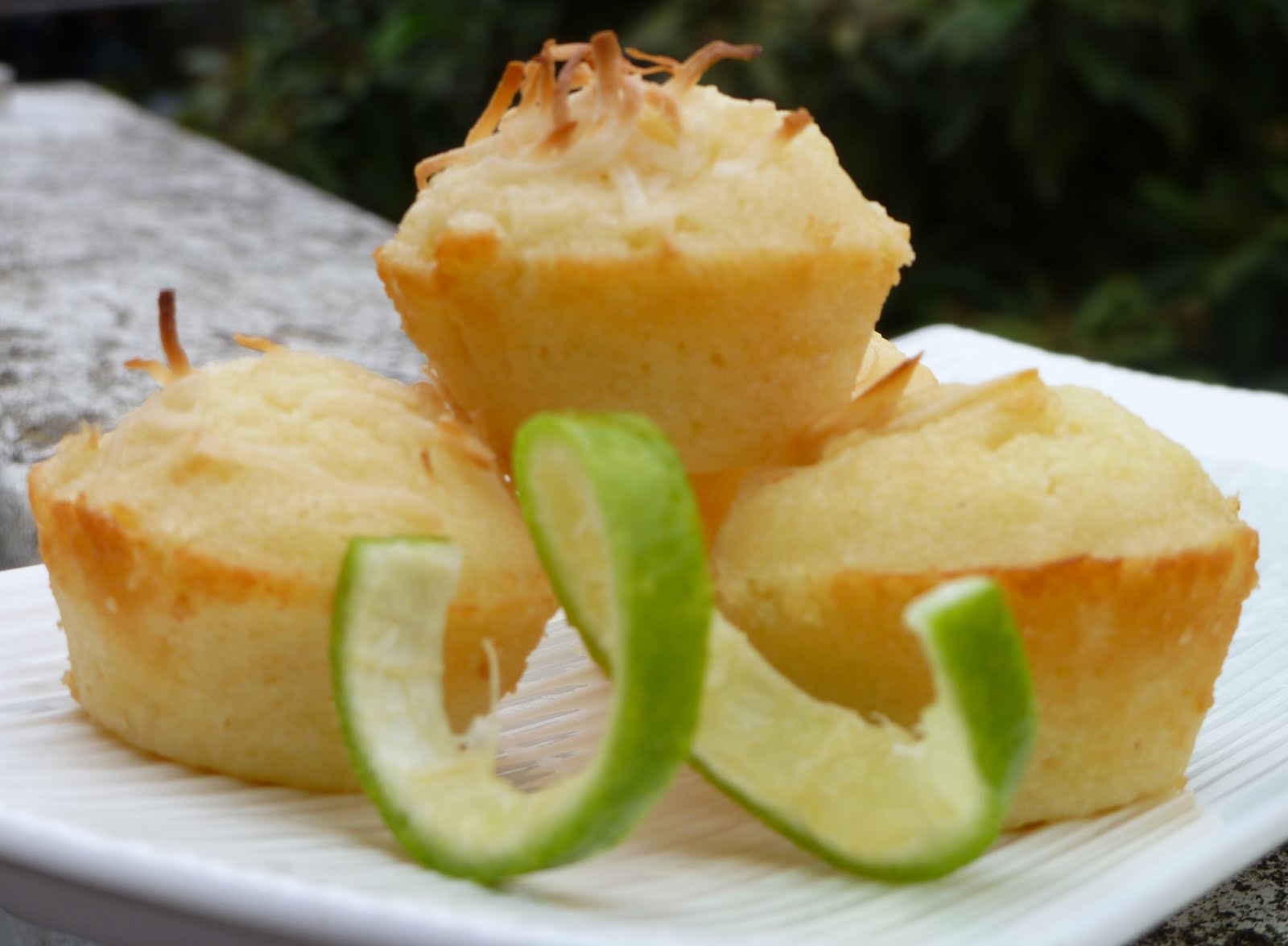 Tablenosh: Free-form Pear & Raspberry Tart and Little Lime & Coconut ...