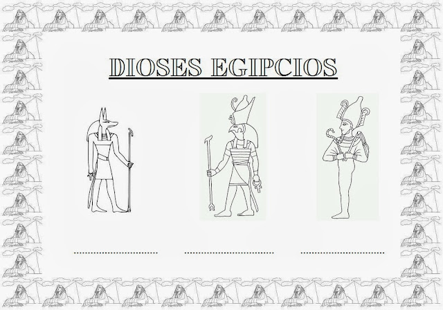 RECURSOS y ACTIVIDADES para Educación Infantil: Proyecto: Egipto