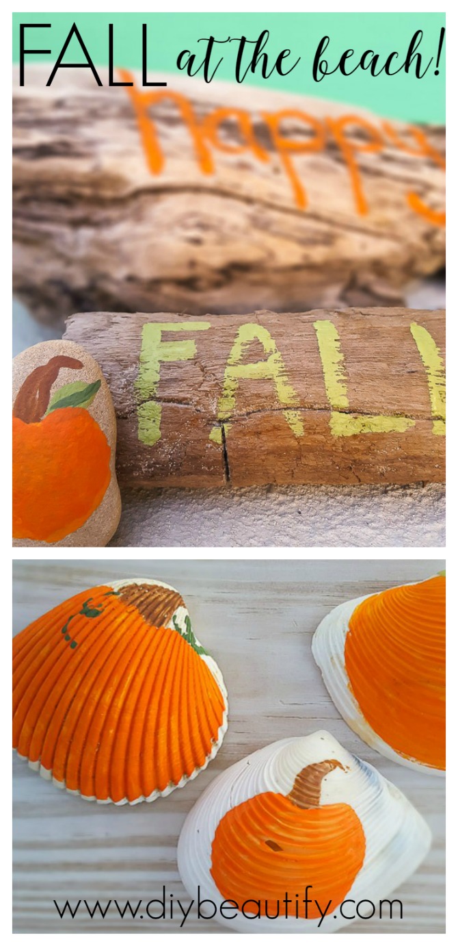 Creating Fall at the Beach - DIY Beautify - Creating Beauty at Home
