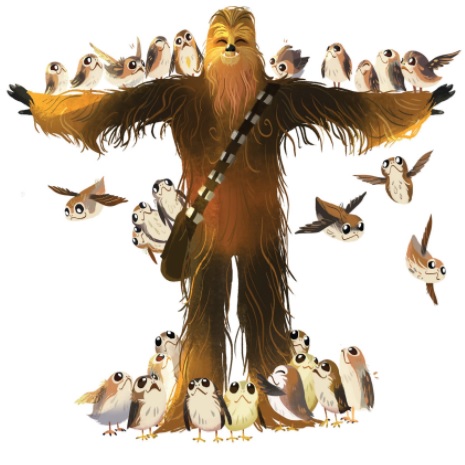 LA CIENCIA DE LA VIDA: Los porgs de Star Wars y los frailecillos