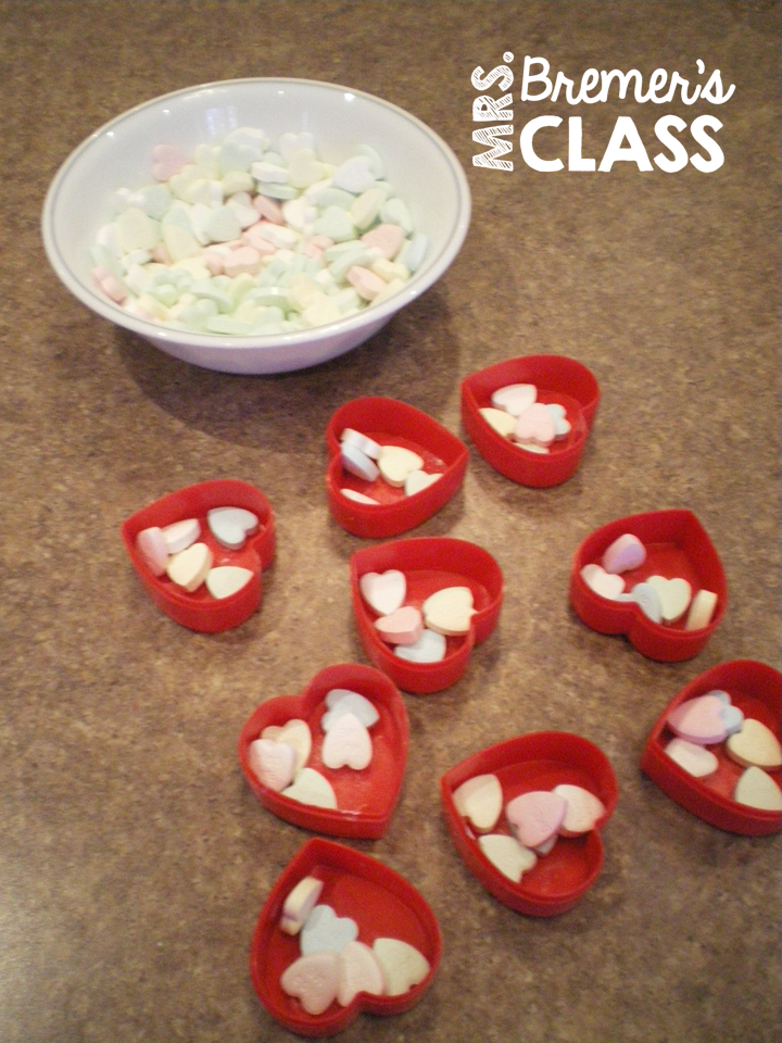 I Want Candy! {Valentine's Day Conversation Heart Math Activities ...