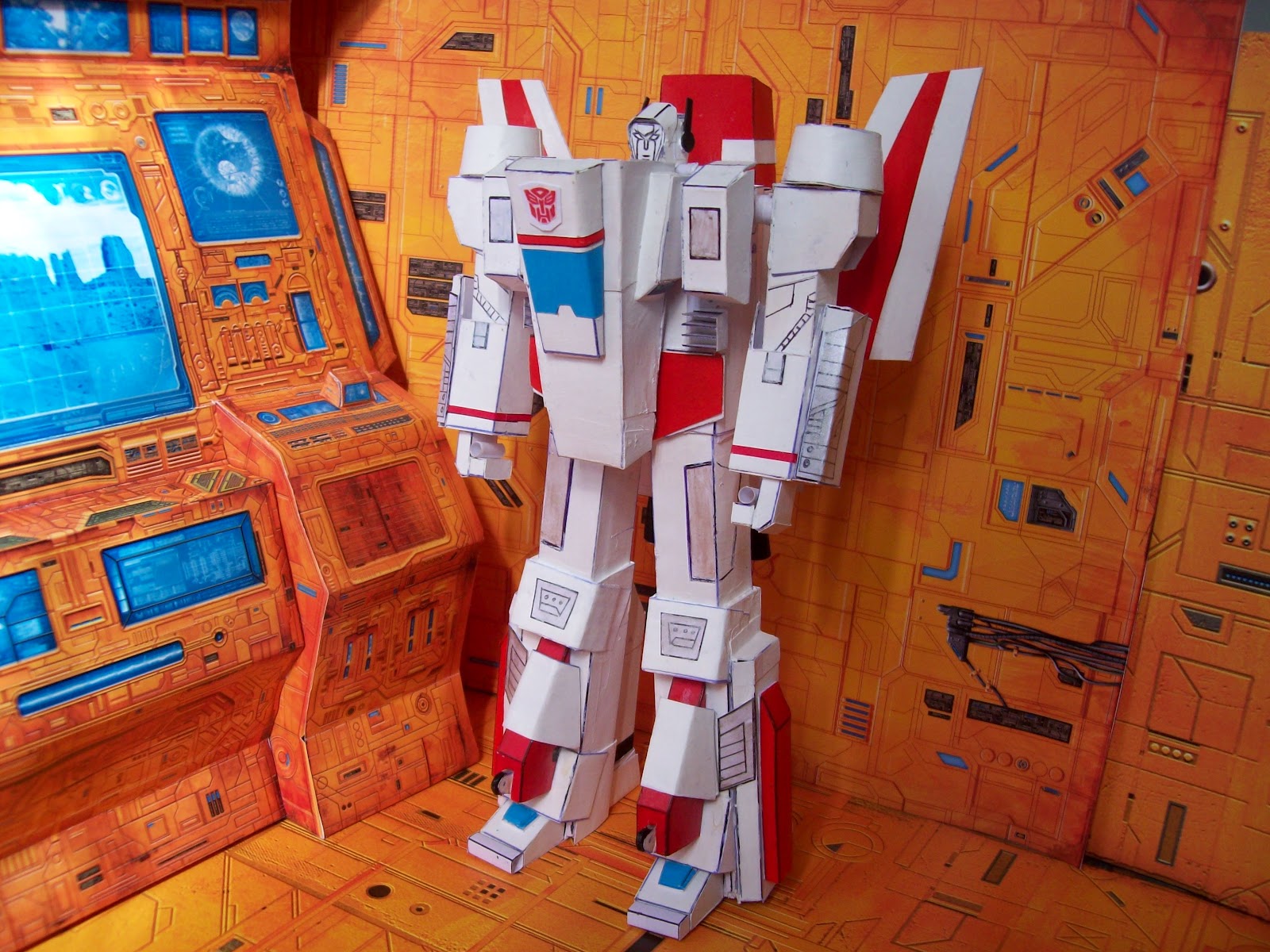 transformers papercraft