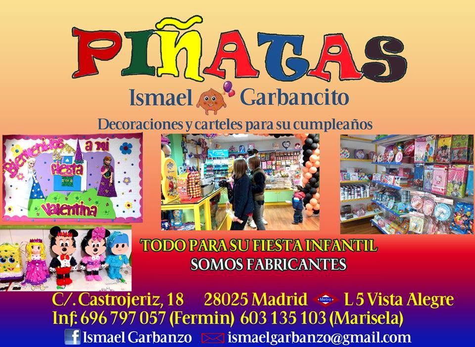Piñatas Ismael Garbanzo: tu tienda de piñatas